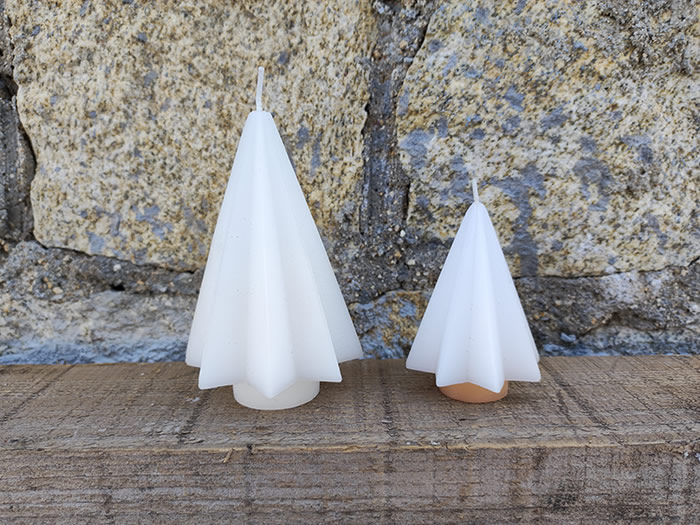 star cone tree shaped pillar candle manufacture - Allite-Radiance Candle