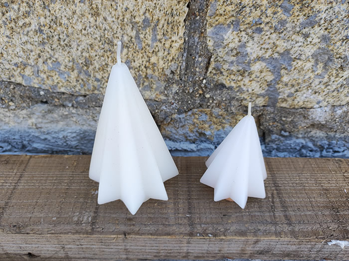 star cone tree shaped pillar candle manufacture - Allite-Radiance Candle